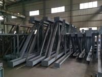 China Painting Hot Dip Galvanised Steel Framed Buildings Design Cow Barn Shed Poultry for sale