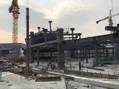 China Agricultural Structural Steel Frame Construction Buildings Galvanised AWS D1.1/1.5 for sale
