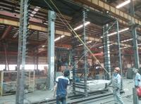 China Hot Dipped Painting Galvanized Structural Steel Fabrication Frames Car Dryer Kiln Brick Mill for sale