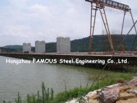 China Bowstring Concrete Roller Steel Girder Railway Bridge Structure Truss H Welded Frame for sale