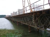 China Bowstring Concrete Roller Steel Girder Railway Bridge Structure Truss H Welded Frame for sale