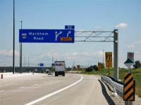 China Tri-Chord Overhead Sign Structures 25 20 Foot Hot Dipped Galvanised Steel Posts for sale