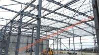 China H Steel Beam Storage Shed High Rise Steel Structure Frame Building Construction for sale