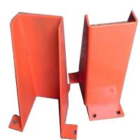 China Ss Heavy Cnc Sheet Metal Fabrications And Powder Coating Oem U Shaped Shelf Legs Post 5mm for sale