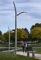 China Concrete Gi Stainless Steel Street Light Pole Commercial Heavy Duty Round Tapered Metal for sale