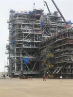 China Petrochemical Heavy Steel Structural Fabrication Services Pipe Rack Natural Gas Pipeline for sale