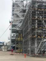 China Petrochemical Heavy Steel Structural Fabrication Services Pipe Rack Natural Gas Pipeline for sale