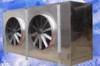 China Stainless Metal Steel Fabrication Manufacturers Streamlined Air Cooled Heat Exchanger for sale