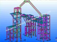China Metal Aluminium Stainless Steel Platform Fabrication Industrial Machinery Work Metal Equipment for sale
