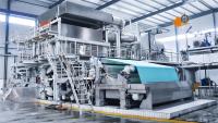 China Jumbo Roll Hand Towel Making Machine 5-50T/D Crescent Former 800-1600 M/Min for sale