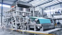 China Crescent Former Facial Tissue Making Machine 5-50T/D 800-1600 M/Min for sale
