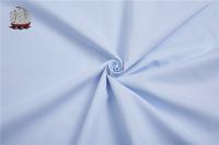 China 120gsm Blended Fabric Abrasion Resistant Striped Suit Fabric 150X90 Density for sale