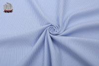China Wear Resistant Blended Fabric T60% C40% 130gsm Rib Twill Weave Fabric for sale