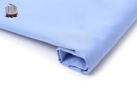 China Moisture Absorbing TC Twill Fabric Skin Friendly Twill Crisp Light Blue for sale