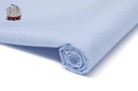 China TC Medium Weight Twill Fabric Heavyweight Crisp Moisture Wicking Sky Blue Fabric for sale