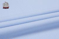China TC Medium Weight Twill Fabric Heavyweight Crisp Moisture Wicking Sky Blue Fabric for sale