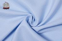 China TC Medium Weight Twill Fabric Heavyweight Crisp Moisture Wicking Sky Blue Fabric for sale