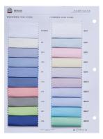 China 130gsm High Count Cotton Fabric Vat Dyed Mint Green Business Shirt Fabric for sale