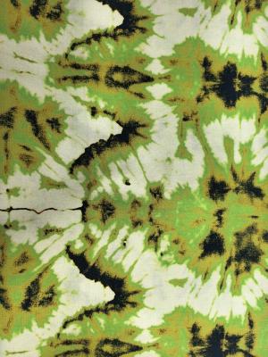 China Watercolor Blooms Print Fabric Tie Dye Printed Fabric By The Yard for sale
