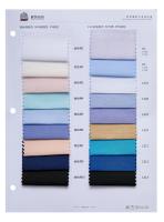China TC4060Premium Shirt Fabric 125gsm CT Fabric Breathable Bright Cyan for sale