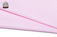 China Anti Wrinkle Pink Herringbone Fabric By The Yard T50C50 Poly Cotton Fabrics for sale