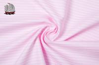 China Anti Wrinkle Pink Herringbone Fabric By The Yard T50C50 Poly Cotton Fabrics for sale