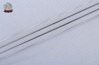 China TC5545 Blended Fabric 120gsm Stripe Cotton Fabric Twill Weave Wash Resistant Wrinkle Resistant for sale