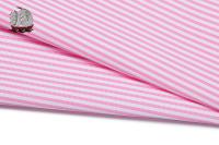 China Women'S Commuter Shirt Fabric Pinstripe 100% Polyester Pink Fabric for sale
