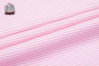 China Women'S Commuter Shirt Fabric Pinstripe 100% Polyester Pink Fabric for sale