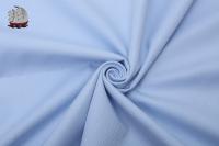 China 165gsm Light Sky Blue Fabric TC6040 Herringbone Shirt Fabric Abrasion Resistant Breathable for sale