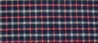China Yarn Dyed Mini Plaid Twill Fabric 120gsm Poly Cotton Woven Material Casual Shirt Fabric for sale