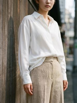 China T/C Dobby Twill 120gsm Wrinkle Resistant Business Wear Fabric In Bulk for sale