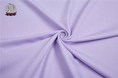 China Bamboo Polyester Woven Fabric with Spandex Twill Dyed Lightweight Breathable for Shirt for sale
