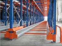 China Stainless Steel Shuttle Pallet Racking System with 25,000kg Capacity and 75mm Adjustable Pitch for High-Density Storage for sale