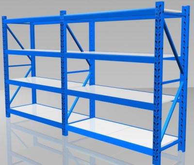 China Light-Duty Commercial Steel Multi Level Flow Pallet Racking for sale