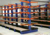 China Carbon Steel Cantilever Pallet Racking System - 16,300kg Load Capacity, Custom Sizes 70x90x2.5mm Uprights for sale