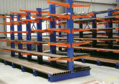China Carbon Steel Cantilever Pallet Racking System - 16,300kg Load Capacity, Custom Sizes 70x90x2.5mm Uprights for sale