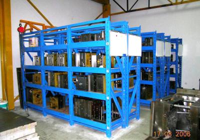 China Industrial Steel Mold Storage Racks Drawer Type 800-1000kg Capacity 2000mm Height For Tool Organization for sale