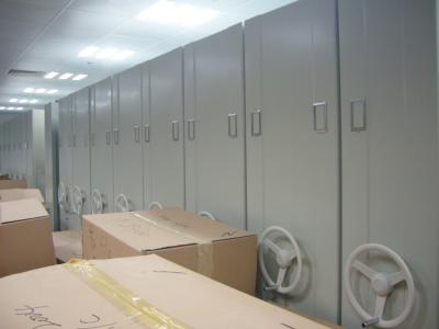 China OEM ODM Mobile File Cabinet System with 1.5mm Steel Construction and CE Certification for Archives Library Storage for sale
