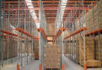 China Drive-In Industrial Steel Storage Racks with 2000KG Capacity and Powder Coat Finish for Warehouse Optimization for sale