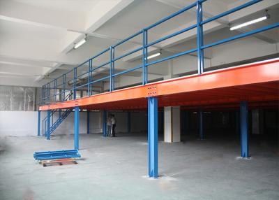 China Long Span Industrial Mezzanine Floors Steel Structure - 200-1000 kg/m² Load Capacity, 2000-8000mm Height Range for sale