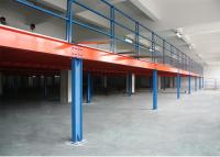 China Customized Steel Industrial Mezzanine Floor System with 1000kg/m² Load Capacity and 2.2-2.7m Height Levels for sale