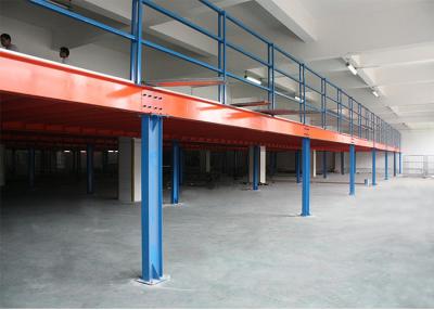 China Customized Steel Industrial Mezzanine Floor System with 1000kg/m² Load Capacity and 2.2-2.7m Height Levels for sale