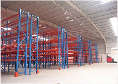 China Heavy Duty Pallet Storage Racks 4000kg Capacity with 1.5-2.5mm Steel Construction for Industrial Warehouses for sale