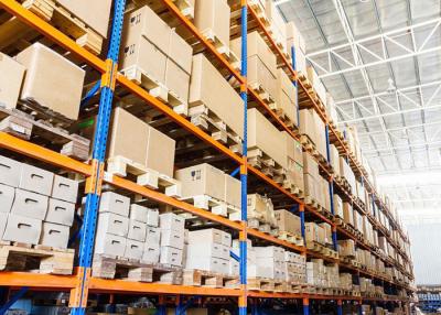 China Industrial Heavy Duty Pallet Storage Racks 2000kg Capacity Steel Warehouse Shelving for sale
