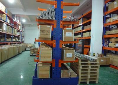 China Powder Coating Cantilever Racking System - 1000-3000kg Capacity, 2000-6000mm Height Industrial Storage for sale