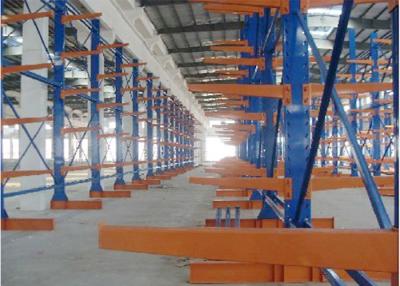 China Heavy Duty Galvanized Cantilever Pallet Racking 500-2500kg Capacity for Warehouse Storage Systems for sale