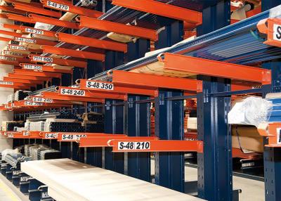 China Adjustable Cantilever Pallet Racking System - 300-700KG Arm Capacity, 2-5 Levels, Custom Sizes for sale