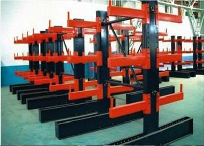 China Double Sided Cantilever Pallet Racking System - Custom Sizes 1200mm Width, 500kg Load Capacity per Arm for sale