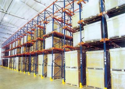 China Q235B Steel Drive-In Pallet Rack System - 5000mm Height, 2000KG Capacity for High-Density Warehouse Storage for sale